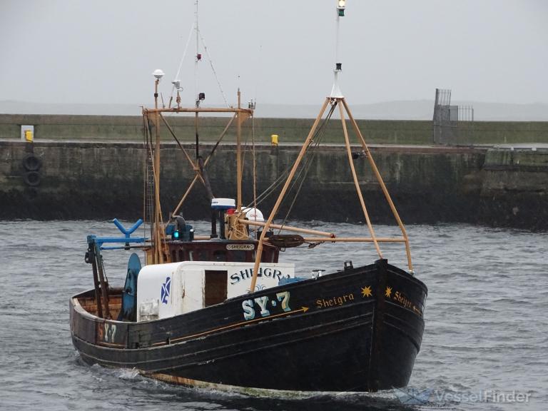 SHEIGRA SY7, Fishing vessel - Schiffsdaten und aktuelle Position - MMSI ...