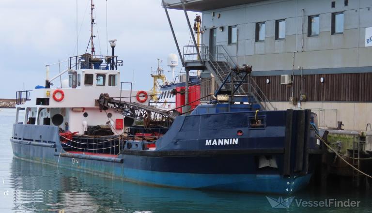 MANNIN, Dredging or UW ops - Details and current position - MMSI ...