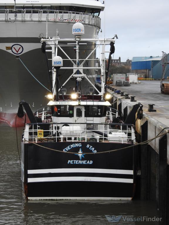 GV EVENING STAR, Fishing vessel - Details and current position - MMSI ...