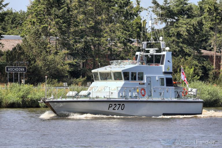 HMS BITER, Military ops - Details and current position - MMSI 235009860 ...