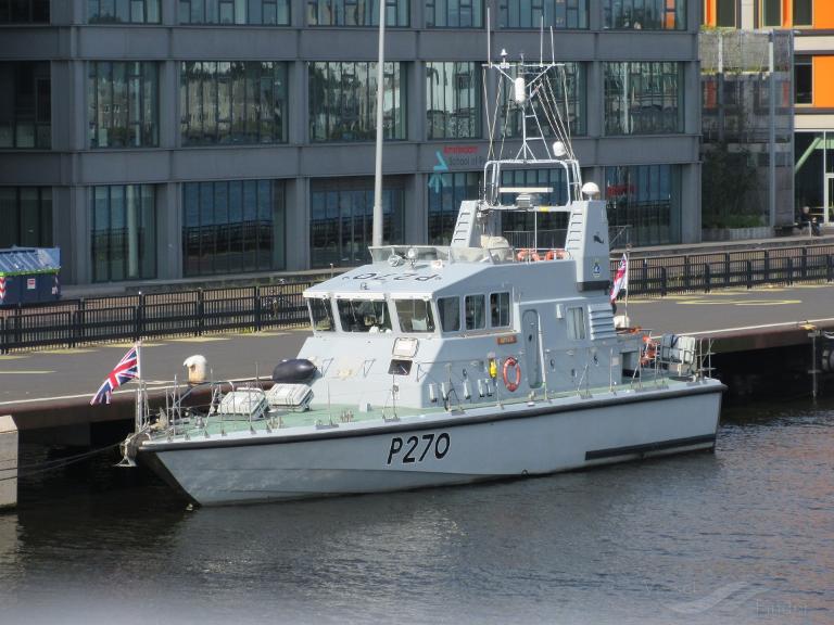 HMS BITER, Military ops - Details and current position - MMSI 235009860 ...