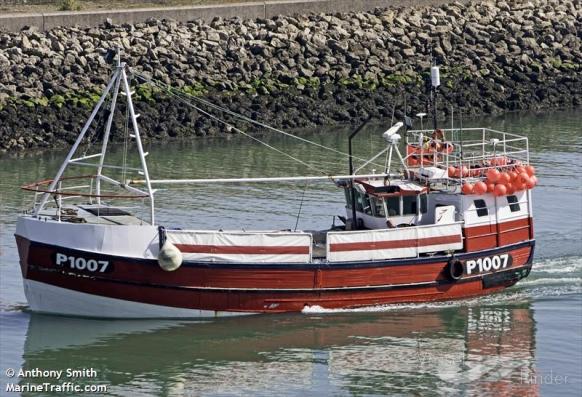 BETTY K, Fishing vessel - Details and current position - MMSI 235013196 ...