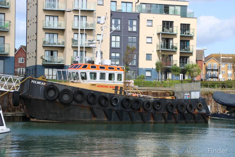 POLMEAR, Tug - Details and current position - MMSI 235018662 - VesselFinder