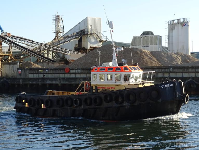 POLMEAR, Tug - Details and current position - MMSI 235018662 - VesselFinder