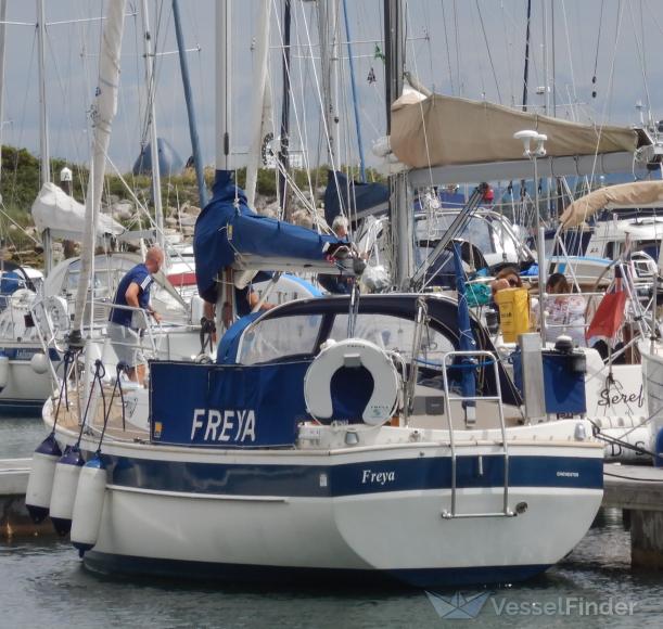 FREYA, Sailing vessel - Details and current position - MMSI 235024993 ...
