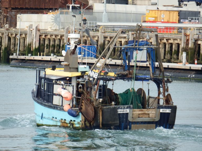 ABOUT TIME, Fishing vessel - Details and current position - MMSI ...