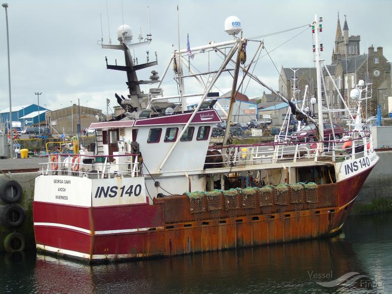 GEORGIA DAWN INS140, Fishing Vessel - Scheepsdetails en huidige positie ...