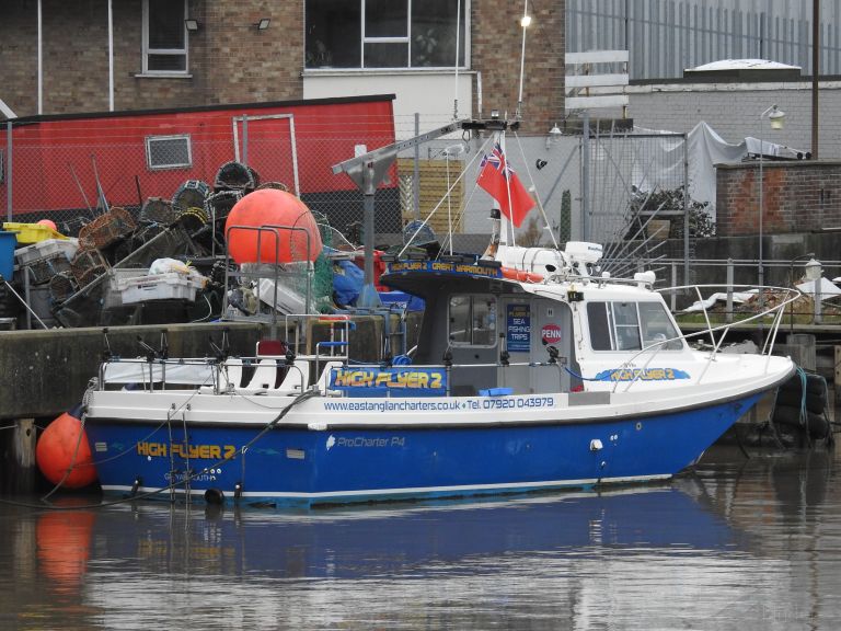 HIGH FLYER 2, Fishing vessel - Details and current position - MMSI 235051962 - VesselFinder