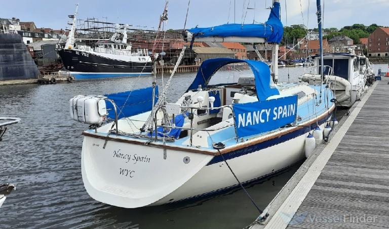 NANCY SPAIN, Pleasure craft - Details and current position - MMSI ...