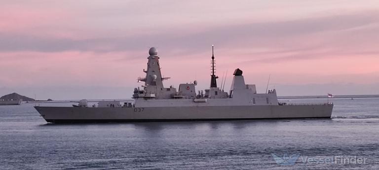 BRITISH WARSHIP, Military ops - Detalles del buque y posición actual ...
