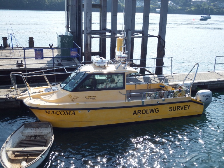 MACOMA, Dredging or UW ops - Details and current position - MMSI ...