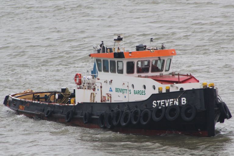 STEVEN B, Tug - Details and current position - MMSI 235056017 ...