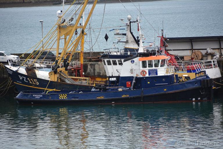 KNIGHTON, Tug - Details and current position - MMSI 235056803 ...