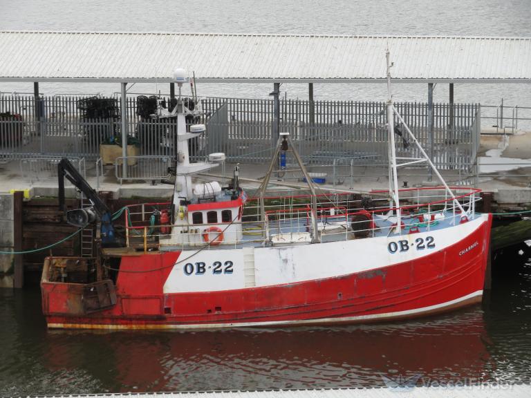 CHARMEL OB22, Fishing vessel - Details and current position - MMSI ...