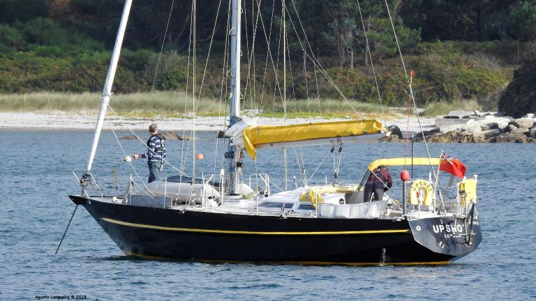 UPSHOT, Sailing vessel - Details and current position - MMSI 235063925 ...