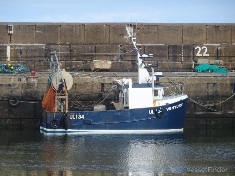 VENTURE UL134, Fishing vessel - Details and current position - MMSI ...
