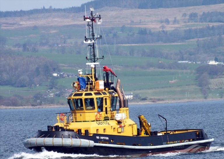 JUPITER, Tug - Details and current position - MMSI 235067375 - VesselFinder