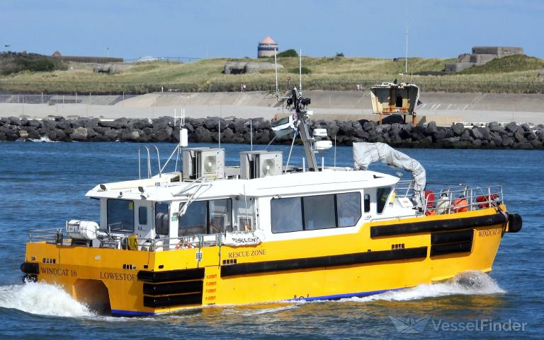 WINDCAT 16, HSC - Details and current position - MMSI 235067955 - VesselFinder