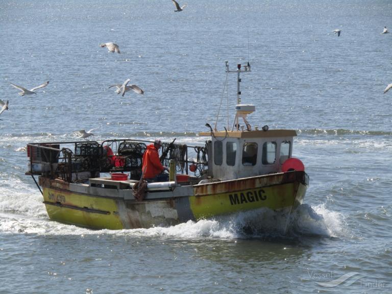 MAGIC, Fishing vessel - Details and current position - MMSI 235069106 ...