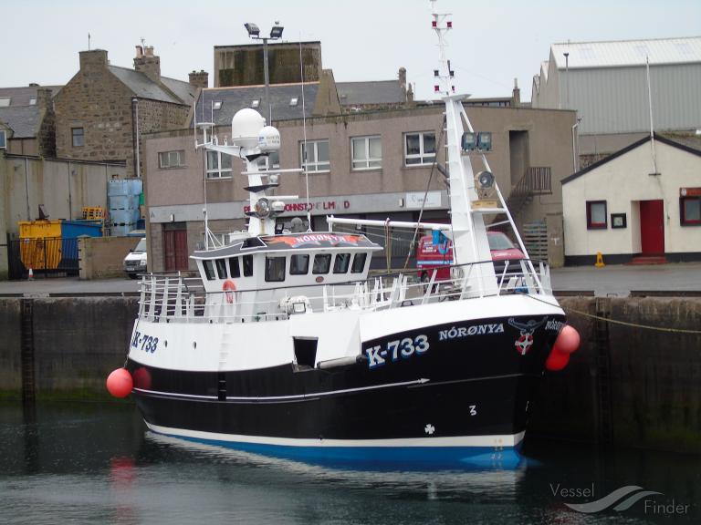 MFV NORONYA K733, Fishing vessel - Details and current position - MMSI 235070436 - VesselFinder
