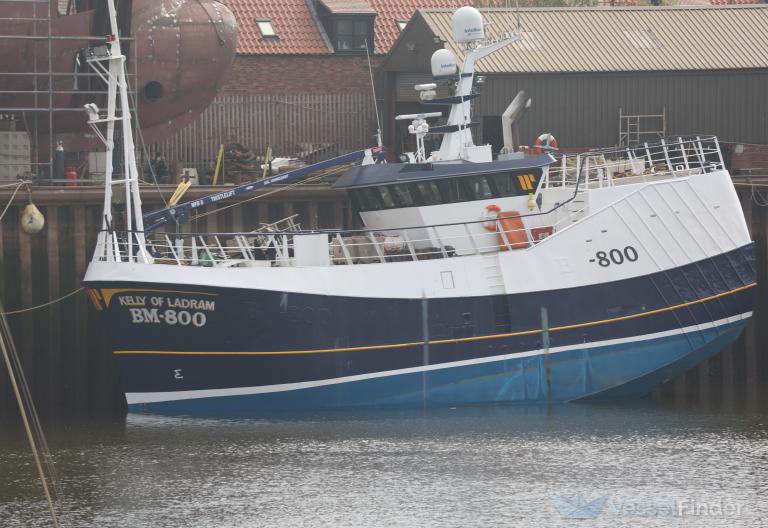 KELLY OF LADRAM, Fishing vessel - Details and current position - MMSI ...