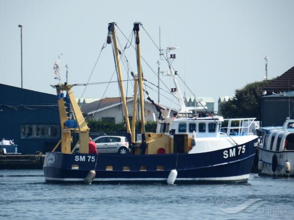 JANE ELIZABETH SM75, Fishing vessel - Details and current position ...