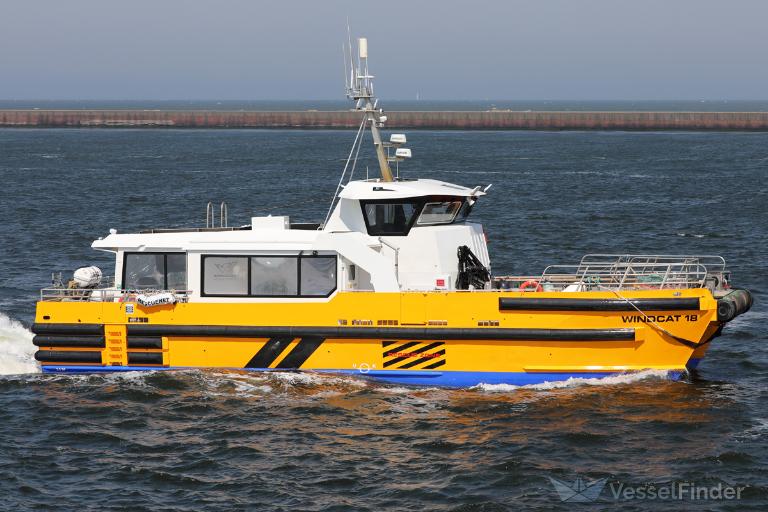 WINDCAT 18, HSC - Details and current position - MMSI 235073592 ...