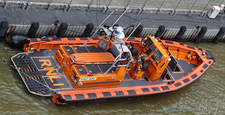 RNLI LIFEBOAT E 07, SAR - Details and current position - MMSI 235080605 ...