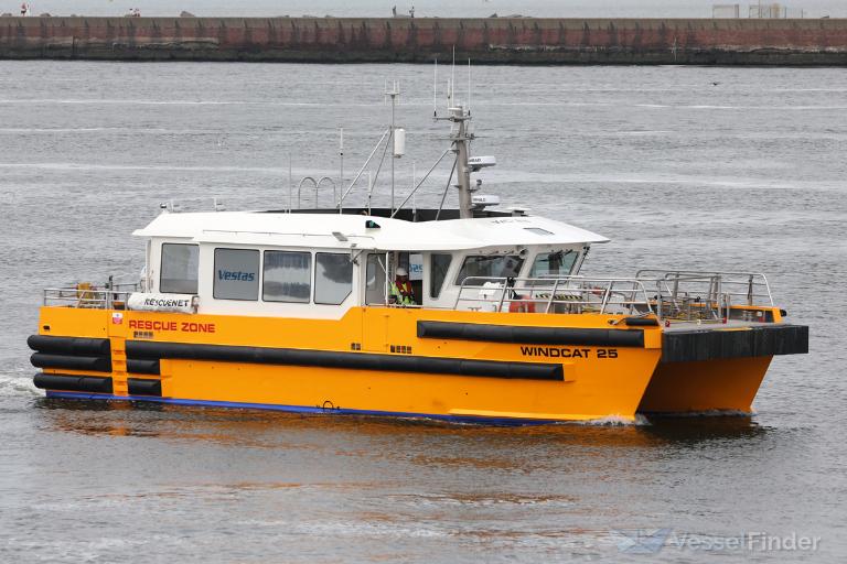 WINDCAT 25, Unknown - Details and current position - MMSI 235083344 - VesselFinder