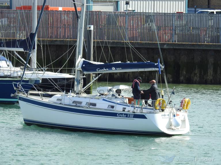GREBE VIII, Sailing vessel - Details and current position - MMSI ...
