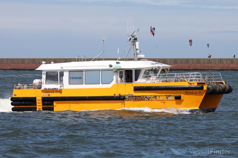 WINDCAT 26, HSC - Details and current position - MMSI 235084702 ...