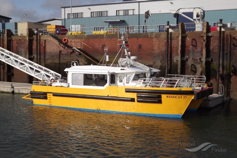 WINDCAT 27, HSC - Details and current position - MMSI 235086068 ...