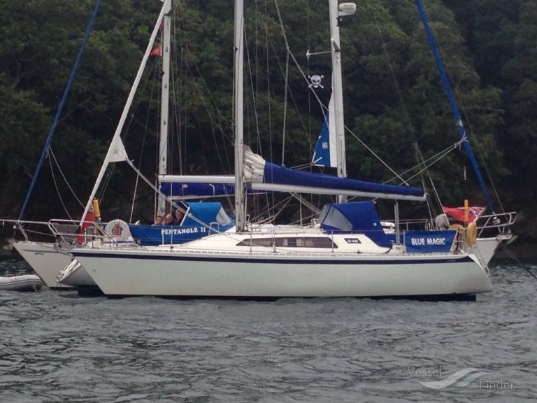 BLUE MAGIC, Sailing vessel - Details and current position - MMSI 235086826 - VesselFinder