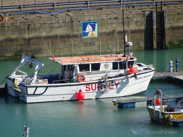 FUGRO SEEKER, HSC - Details and current position - MMSI 235102539 ...