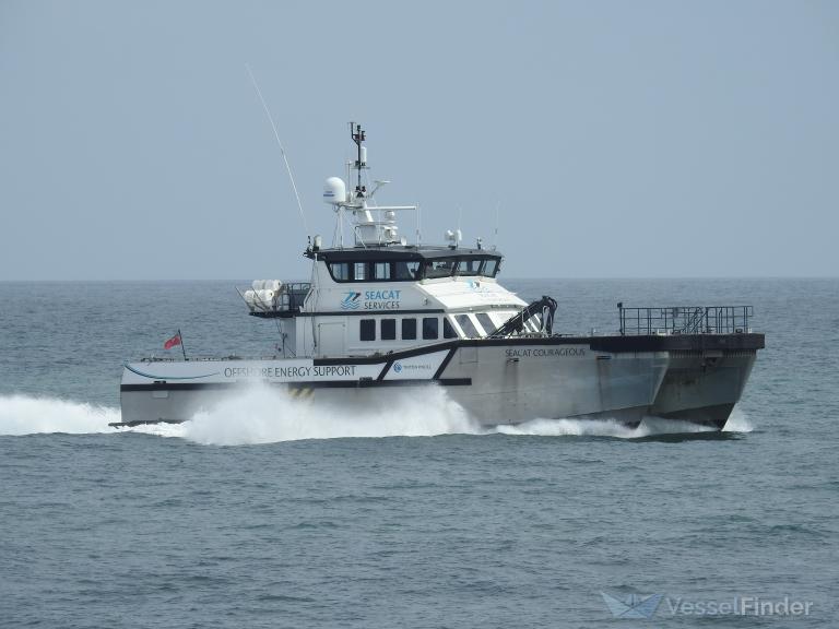 SEACAT COURAGEOUS, HSC - Details and current position - MMSI 235108711 ...