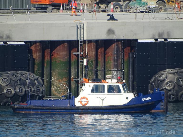 DIANA, Port tender - Details and current position - MMSI 235113221 ...