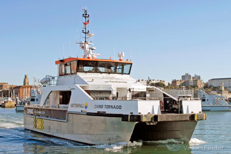 CWIND TORNADO, HSC - Details and current position - MMSI 235114576 ...