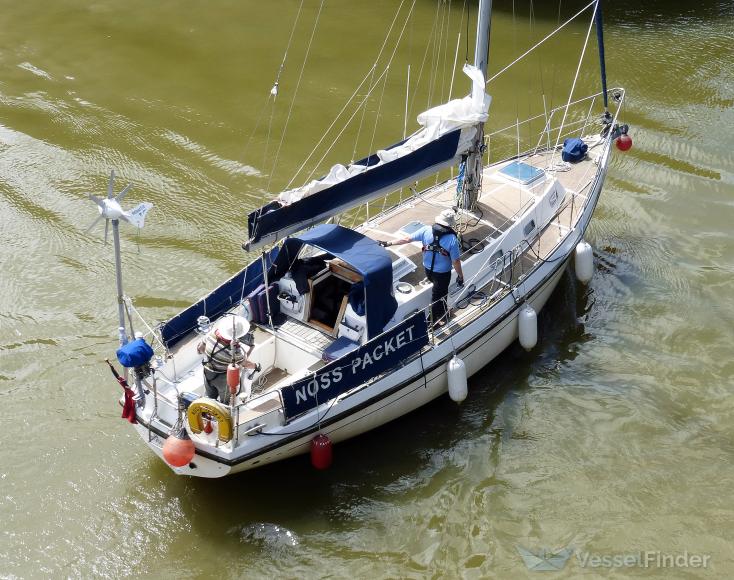 NOSS PACKET, Unknown - Details and current position - MMSI 235114584 ...