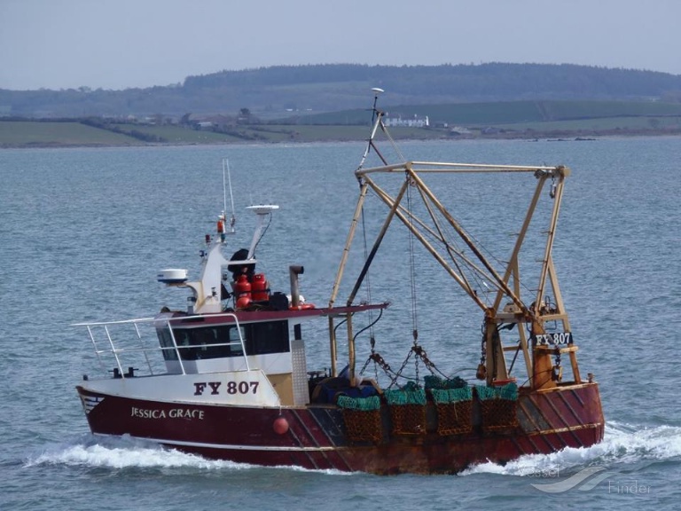 JESSICA GRACE, Fishing vessel - Details and current position - MMSI ...