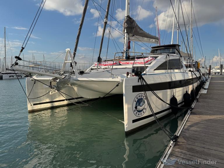 FENDER BENDER, Sailing vessel - Details and current position - MMSI ...