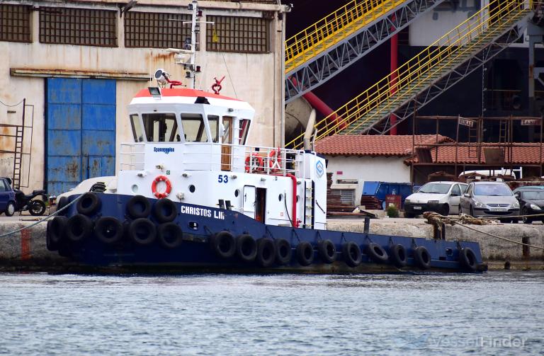 CHRISTOS LIII, Tug - Details and current position - MMSI 237573900 ...