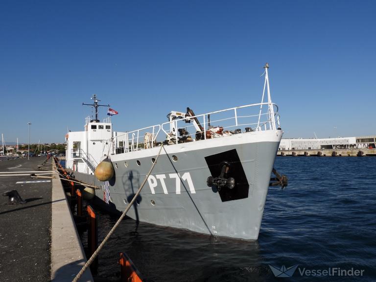 PT 71, Unknown - Details and current position - MMSI 238030740 ...