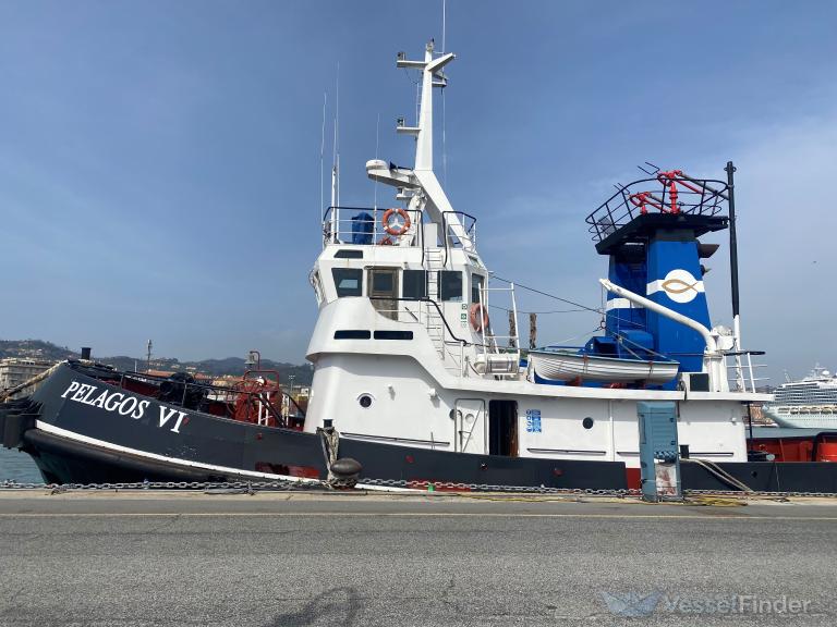 PELAGOS VI, Fishing Support Vessel - Details and current position - IMO ...