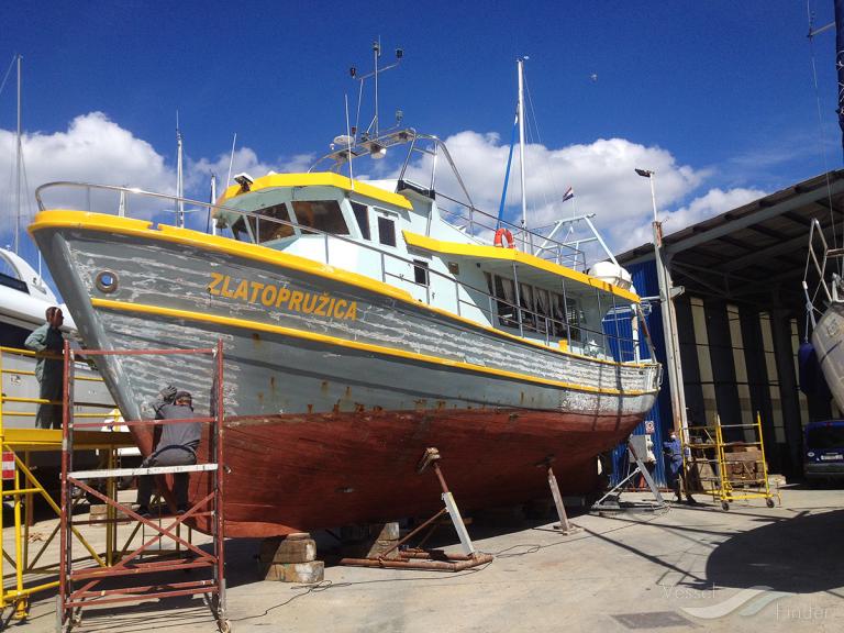 ZLATOPRUZICA, Fishing vessel - Details and current position - MMSI ...