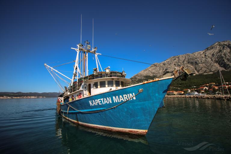KAPETAN MARIN, Fishing vessel - Details and current position - MMSI ...