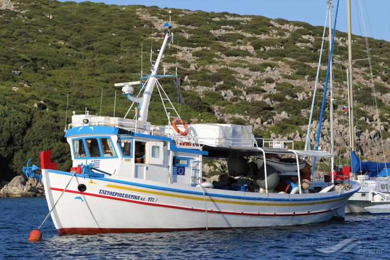 ELEFTHERIOS-KATINA, Fishing vessel - Details and current position - IMO ...