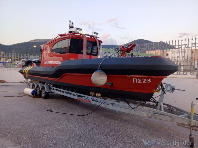 PS-23, SAR - Details and current position - MMSI 240765100 - VesselFinder
