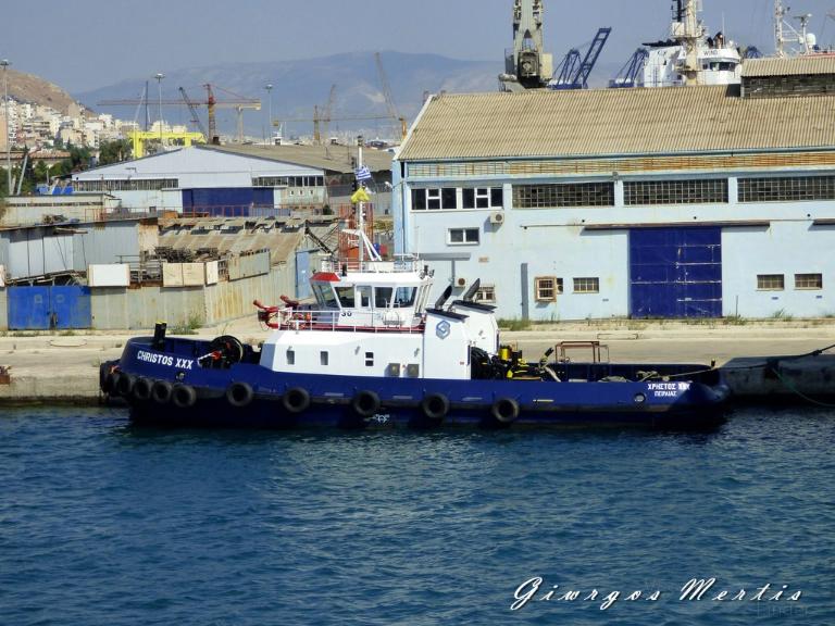 CHRISTOS XXX, Tug - Details and current position - IMO 9812949 MMSI ...