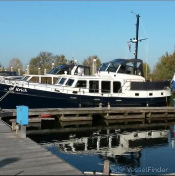 DE KRIEK, Pleasure craft - Details and current position - MMSI ...