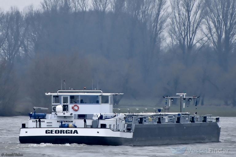 GEORGIA, Tanker - Details and current position - ENI 02338466, MMSI ...